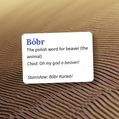 Urban Dictionary: Bóbr