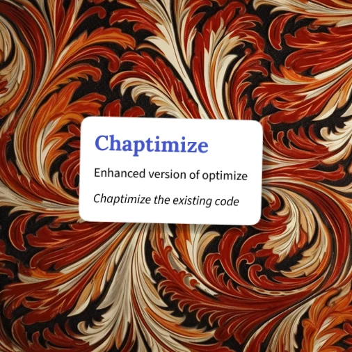Urban Dictionary: Chaptimize