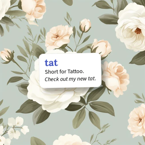 Urban Dictionary: tat