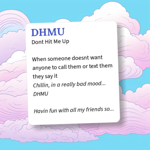Urban Dictionary: DHMU