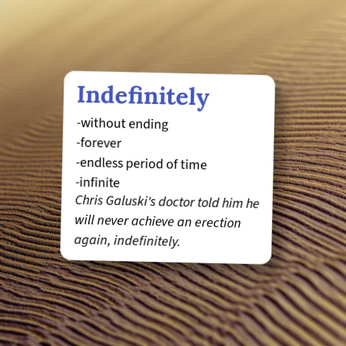 Urban Dictionary: Indefinitely