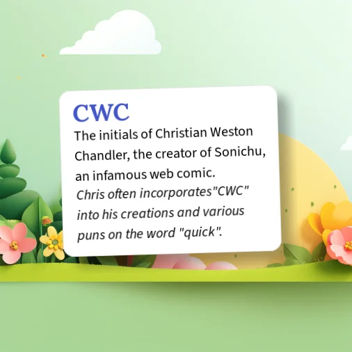 Urban Dictionary: CWC