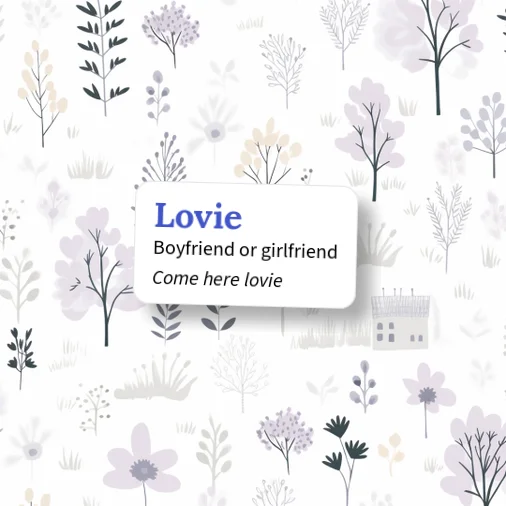 Urban Dictionary: lovie