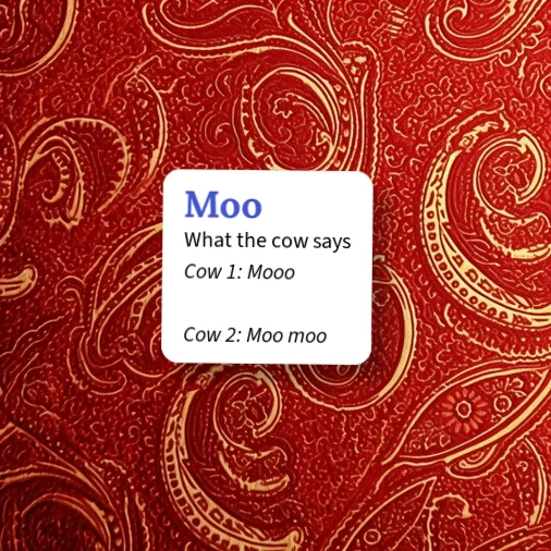 Urban Dictionary: Moo
