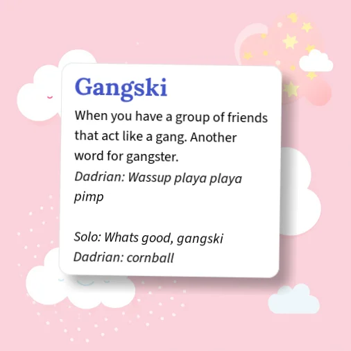 Urban Dictionary: Gangski