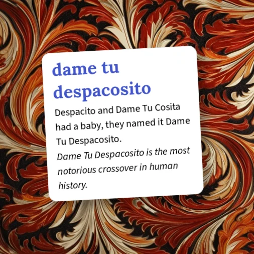 Urban Dictionary: tu des