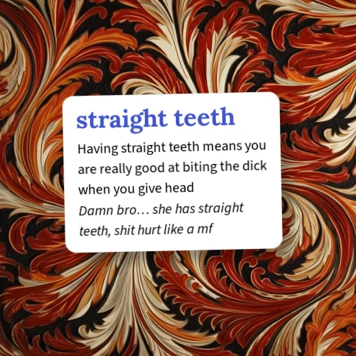 Urban Dictionary: straight teetg