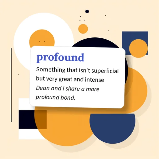 Urban Dictionary: profound