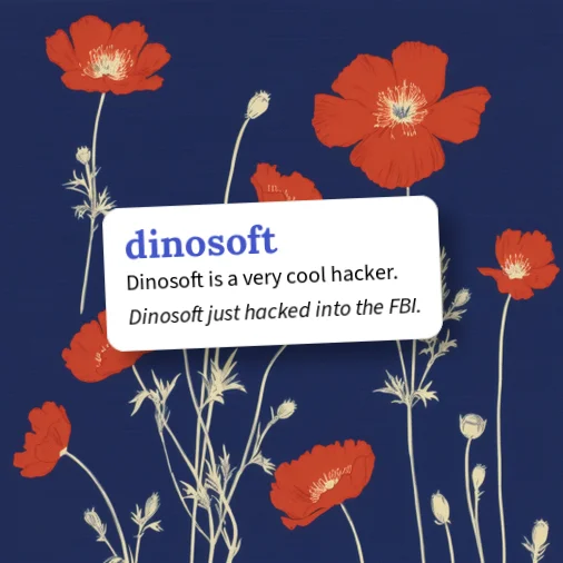 Urban Dictionary: dinosoft