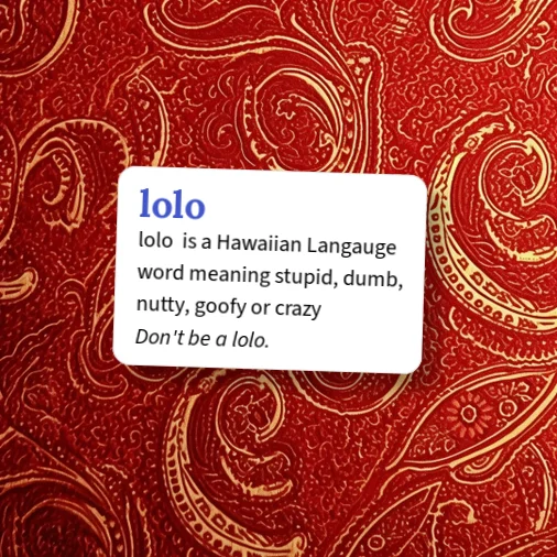 Urban Dictionary: Lolo