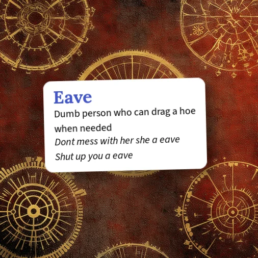 Urban Dictionary: Eave