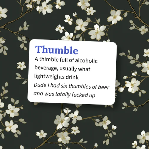 Urban Dictionary: Thumble