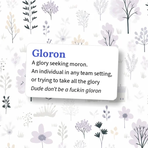 Urban Dictionary: Gloron