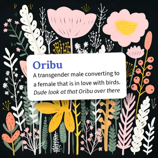 Urban Dictionary: Oribu