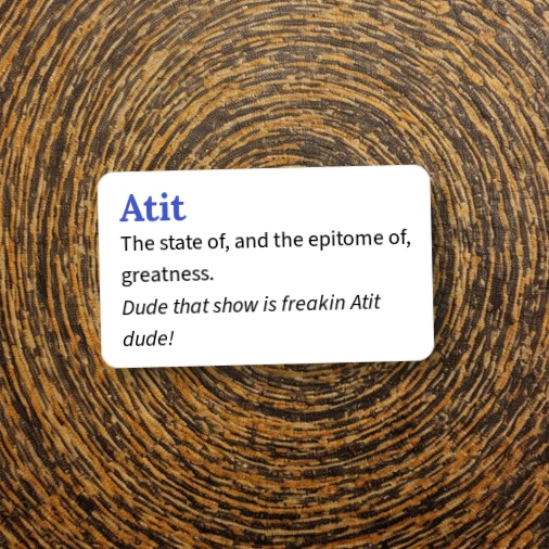 Urban Dictionary: Atit