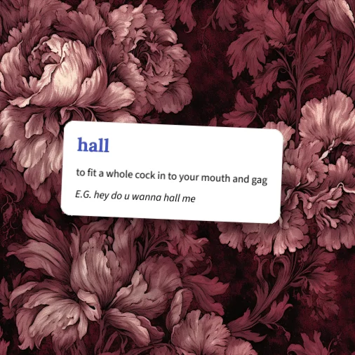 Urban Dictionary: hall