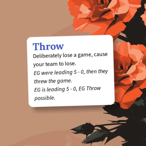 Urban Dictionary: Throw