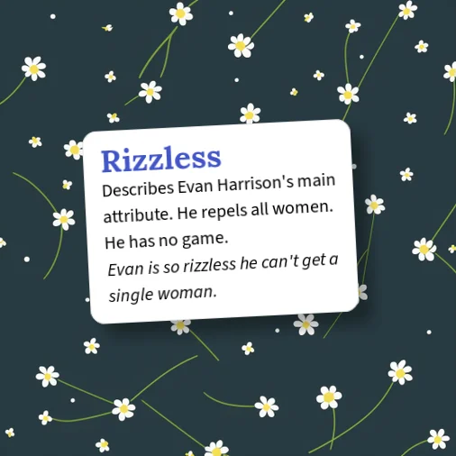 Urban Dictionary: Rizzless