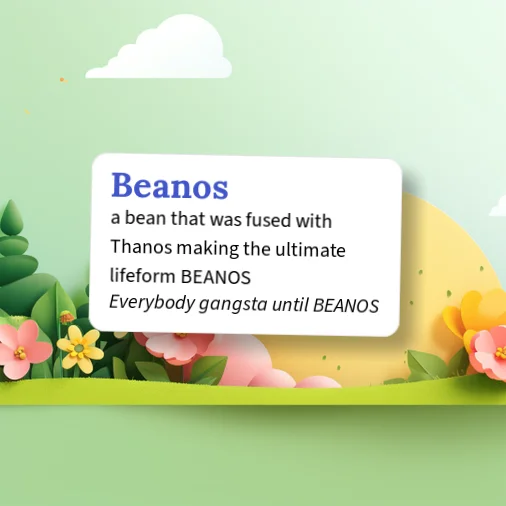 Urban Dictionary: Beanos