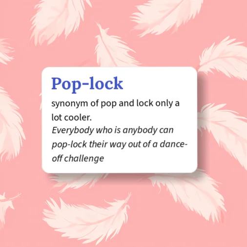 Urban Dictionary: Pop-lock