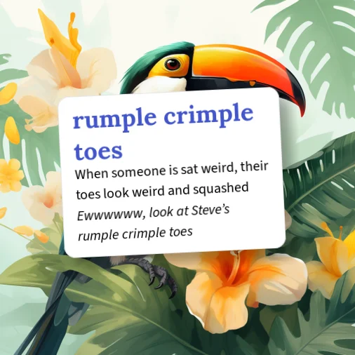 Urban Dictionary: rumple crimple toes