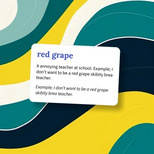 Urban Dictionary: red grapes