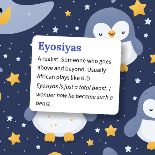 Urban Dictionary: Eyosiyas