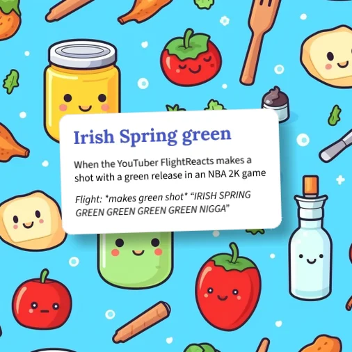 Urban Dictionary: Irish Green Springs