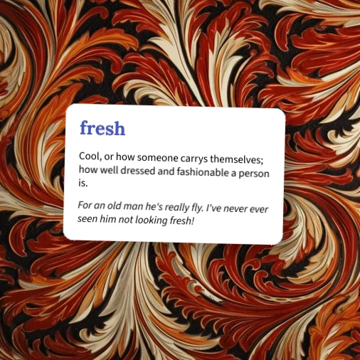 Urban Dictionary: Fresh