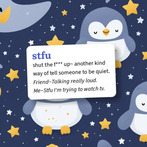 Urban Dictionary: stfu
