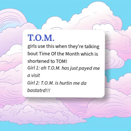 Urban Dictionary: t o m