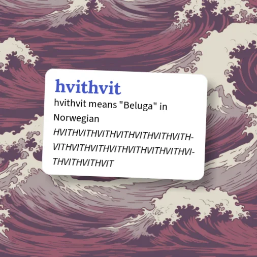 Urban Dictionary: hvithvit