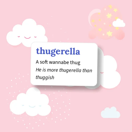 Urban Dictionary: thugerella
