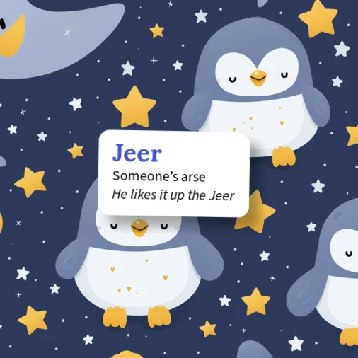 Urban Dictionary: Jeer