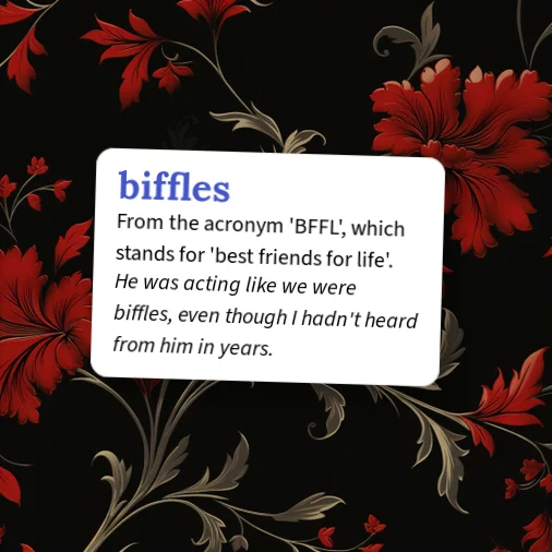 Urban Dictionary: biffles