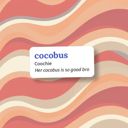 Urban Dictionary: cocobus