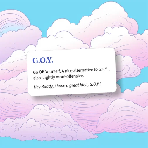 Urban Dictionary: G.O.Y