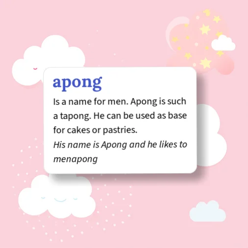 Urban Dictionary: apong
