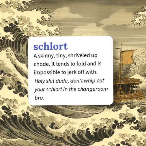 Urban Dictionary: schlort