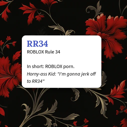 Urban Dictionary: RR34