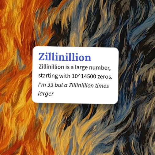 Urban Dictionary: Zillinillion