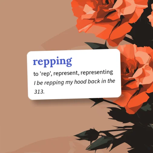 Urban Dictionary: repping
