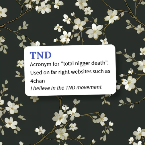 Urban Dictionary: tnd]
