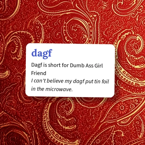 Urban Dictionary: dagf
