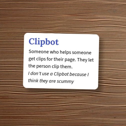 Urban Dictionary: Clipbot