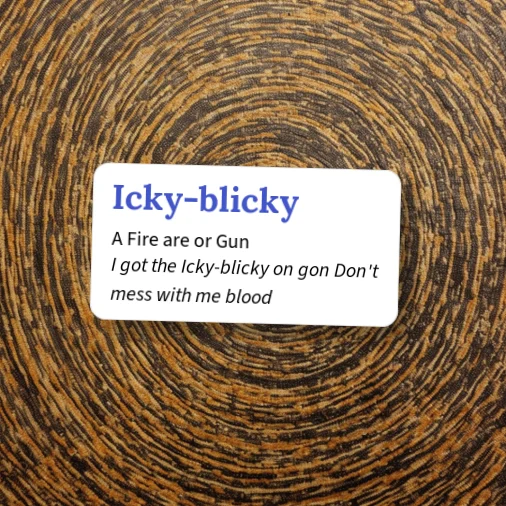 Urban Dictionary: Icky-blicky