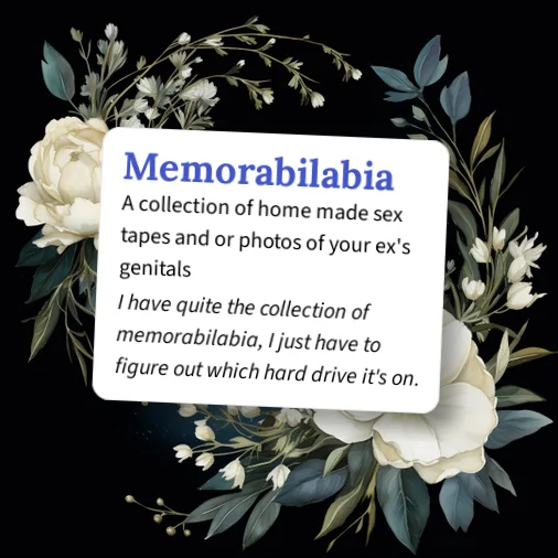Urban Dictionary: Memorabilabia