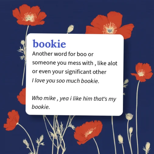Urban Dictionary: bookie