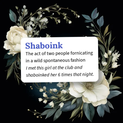 Urban Dictionary: Shaboink