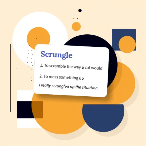 Urban Dictionary: scrungled